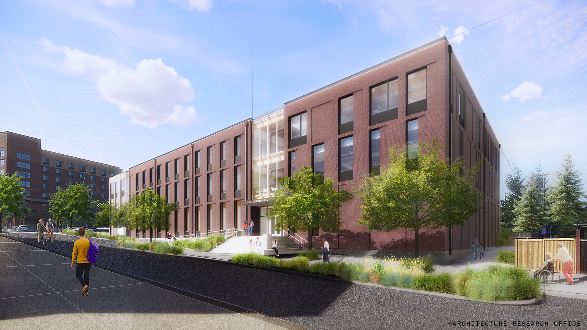 Construction of Milgard Hall | Milgard School of Business | University ...
