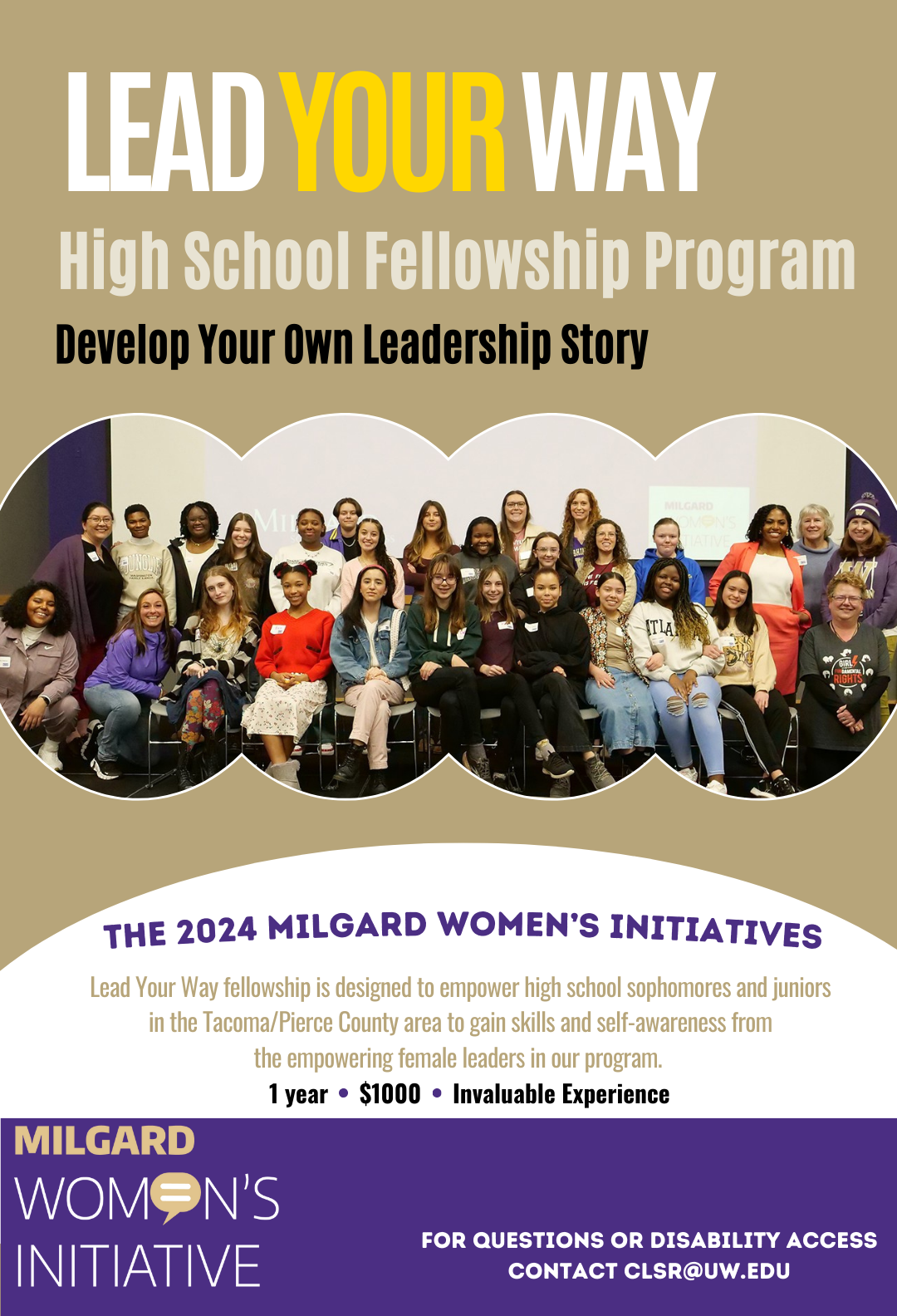 High School Leadership program | Center for Leadership and Social ...