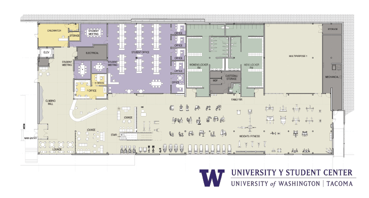 Floor Plans | University YMCA Student Center | University of Washington ...