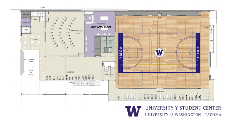 Floor Plans | University YMCA Student Center | University of Washington ...