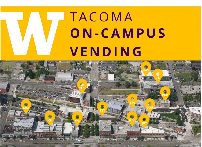 Vending Locations | Food Services | University of Washington Tacoma