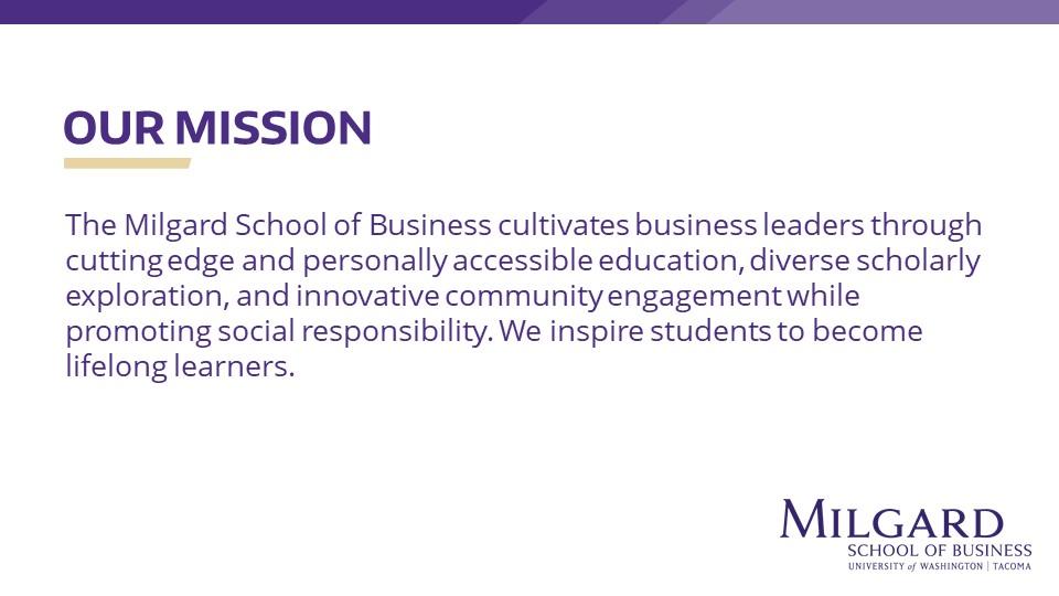 Master of Business Administration (MBA) | Milgard School of Business ...