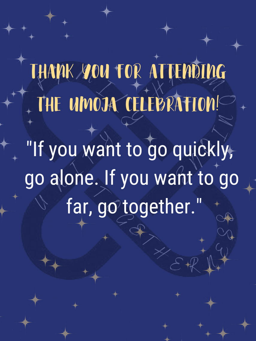 Umoja 2020 Program | Center for Equity and Inclusion | University of ...