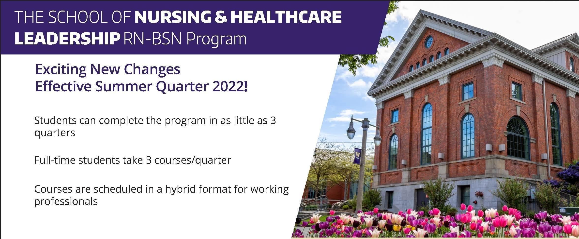 School of Nursing & Healthcare Leadership Home | School of Nursing ...