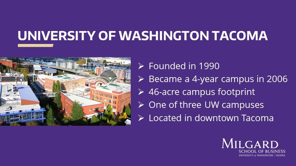 Master of Business Administration (MBA) | Milgard School of Business ...