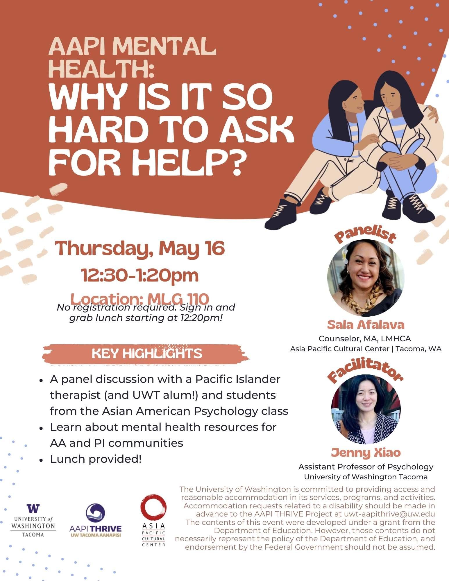 AAPI Mental Health Event May 16, 2024 | AAPI THRIVE | University of ...