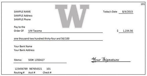 Tuition and Student Account Payments | Cashier's Office | University of ...