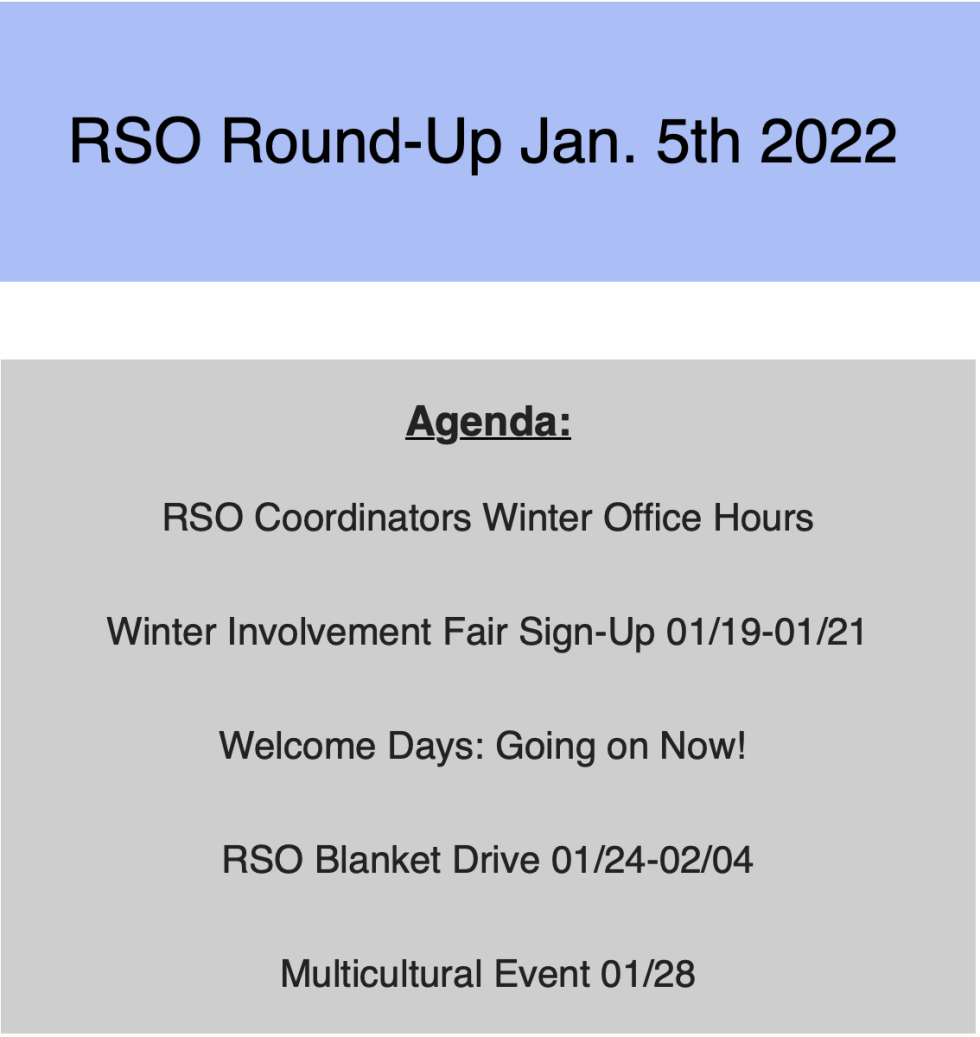 RSO Announcements | Student Involvement | University of Washington Tacoma