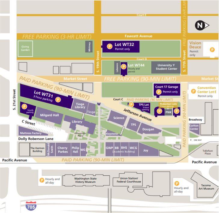Parking and Directions | Office of Events & Conferences | University of ...