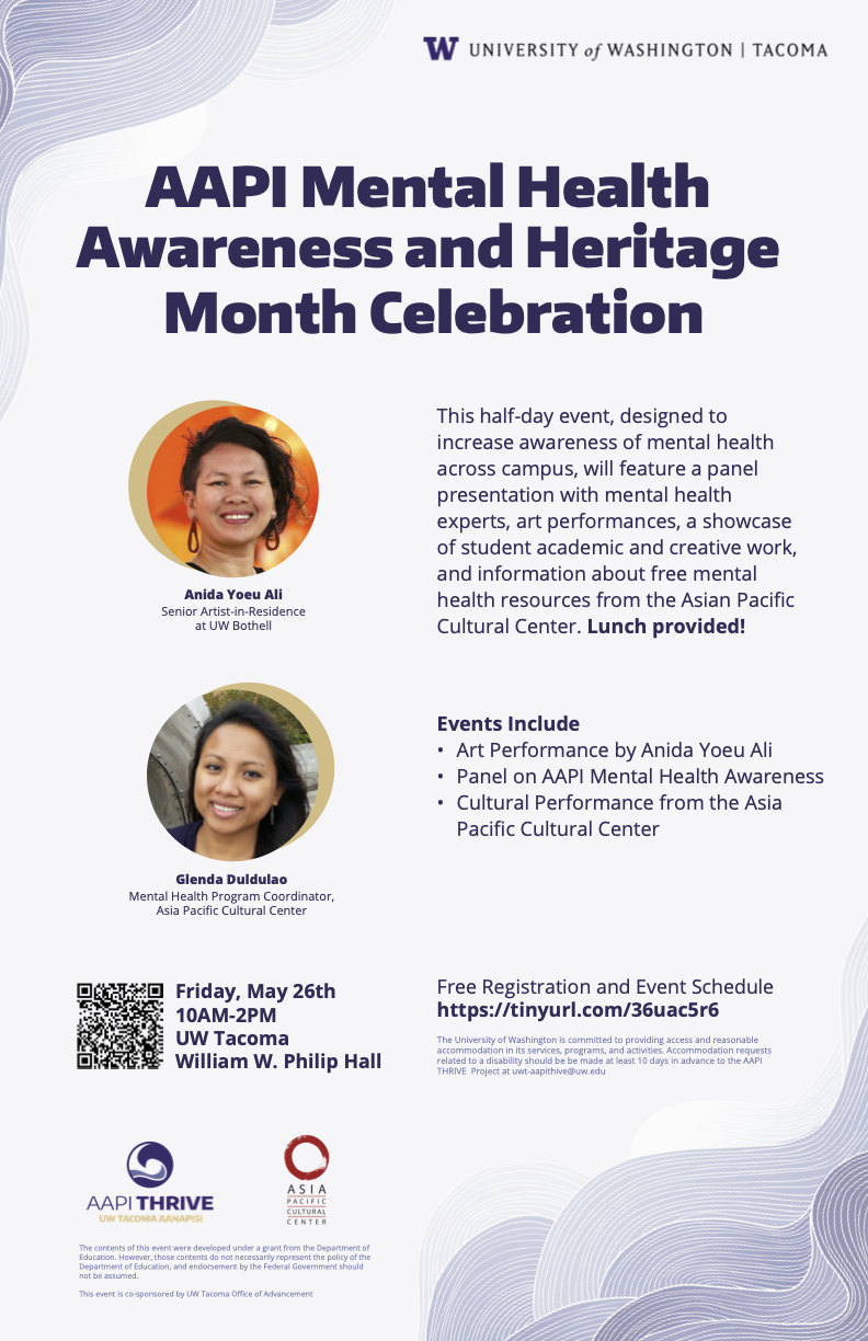 Events | AAPI THRIVE | University of Washington Tacoma