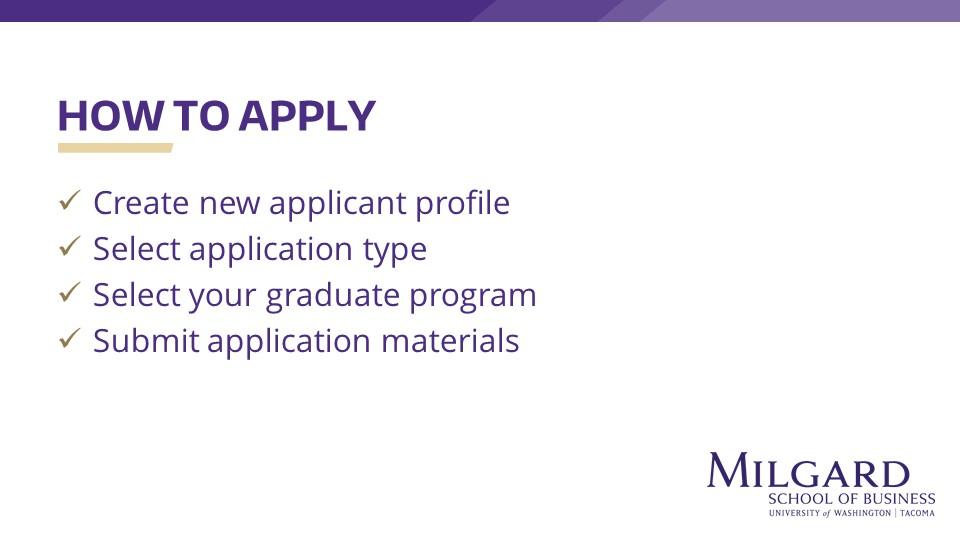 Master of Business Administration (MBA) | Milgard School of Business ...